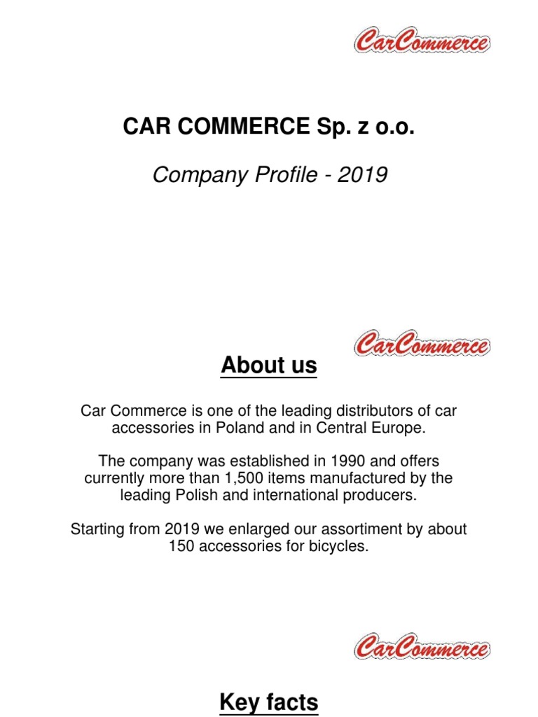 Car Commerce | PDF