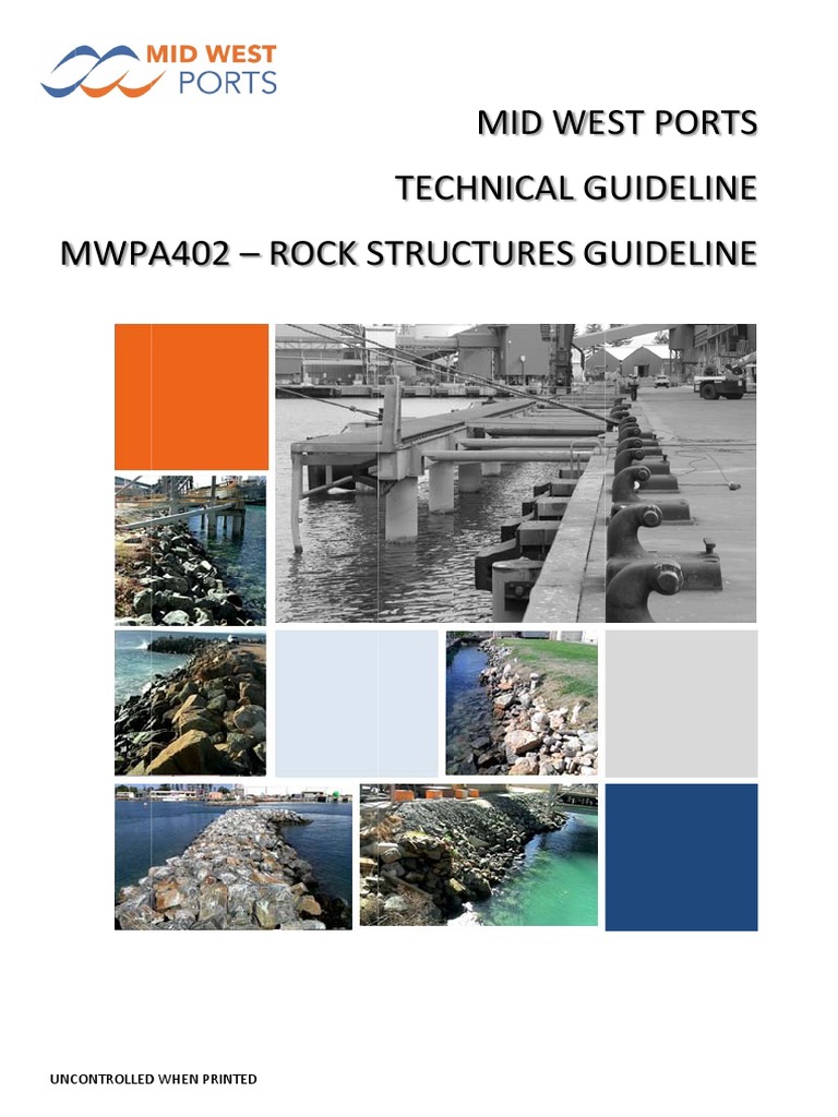 Rock Structures Design Guidelines | PDF | Porosity | Waves
