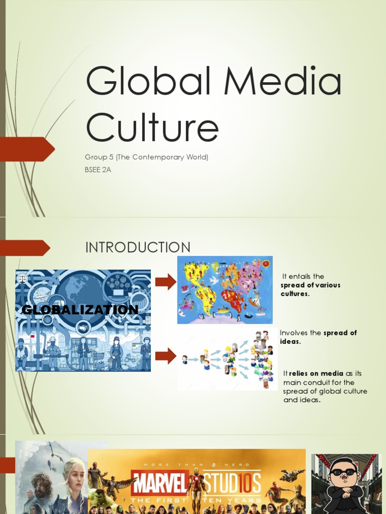 Global Media Cultures TCW | PDF | Mass Media | Social Media