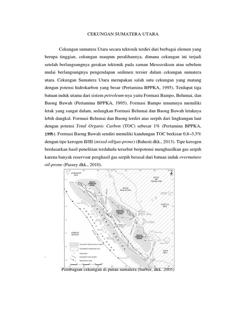 Cekungan Sumatera Utara | PDF