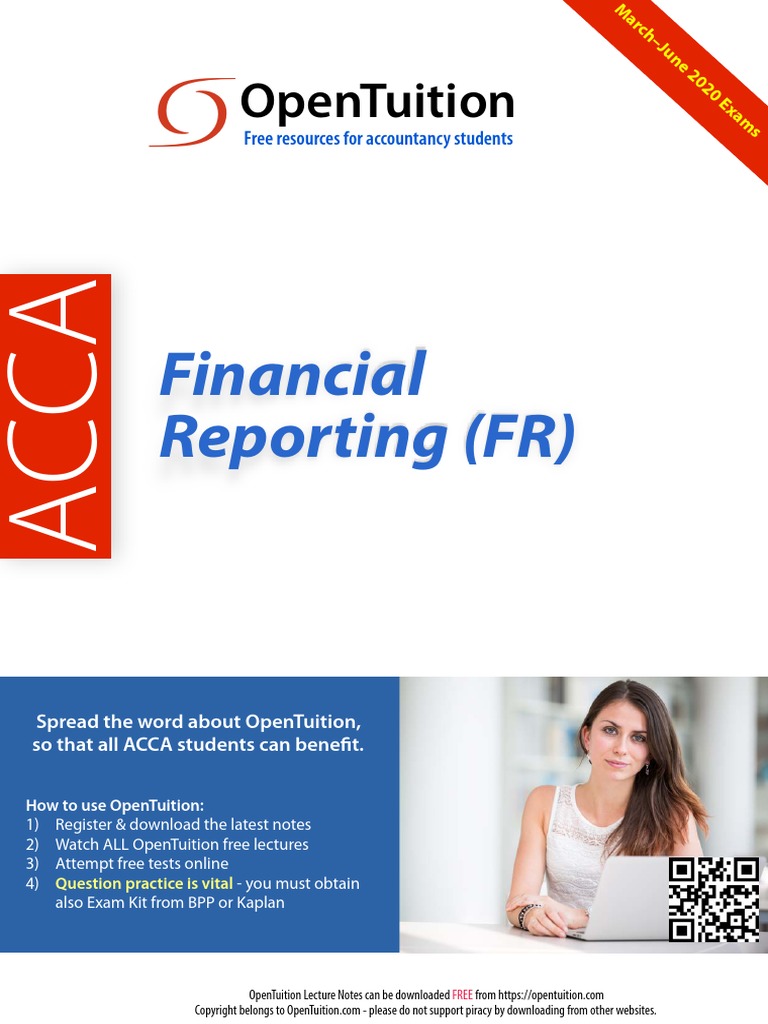ACCA-FR-Notes-Financial Reporting | PDF | Historical Cost ...