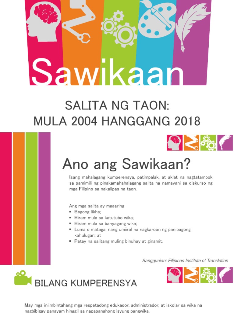 Sawikaan 1 | PDF