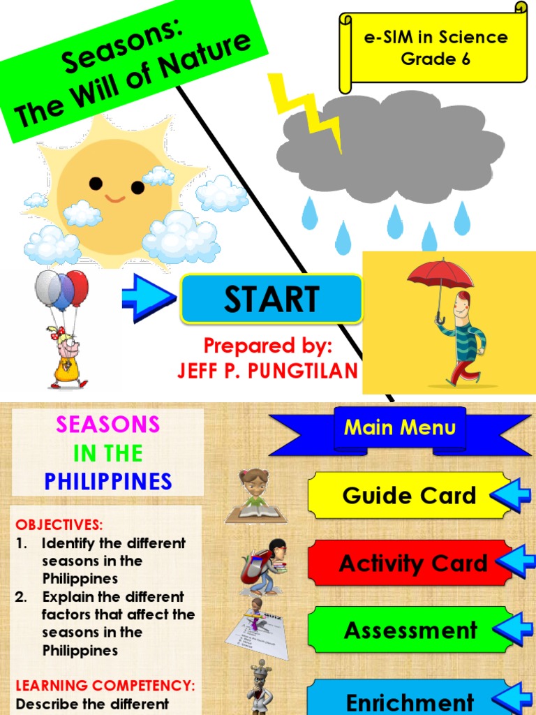 Seasons in The Philippines | PDF | Monsoon | Rain