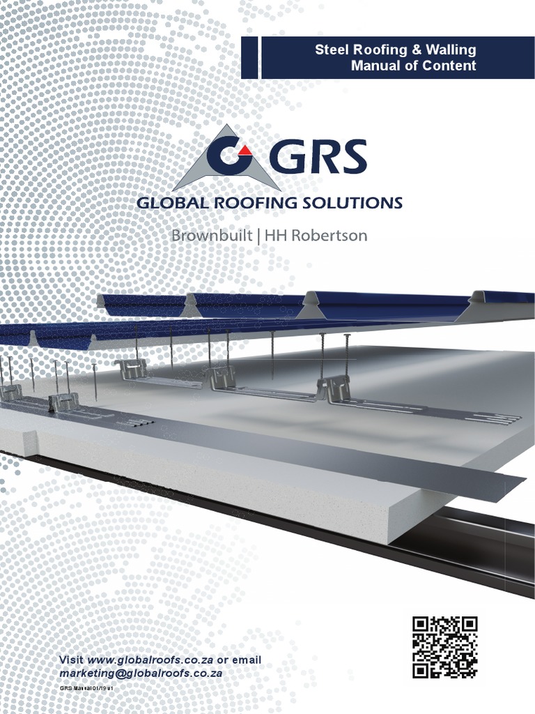 GRS Installation Manual | PDF | Roof | Galvanization