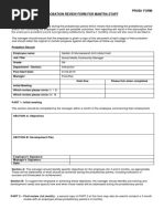 Template - Probation Report Level 1-3 | PDF | Career & Growth | Business