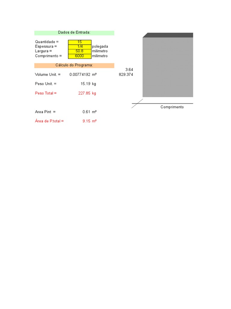 Calculo de Pesos | PDF | Quantidade | Observação científica