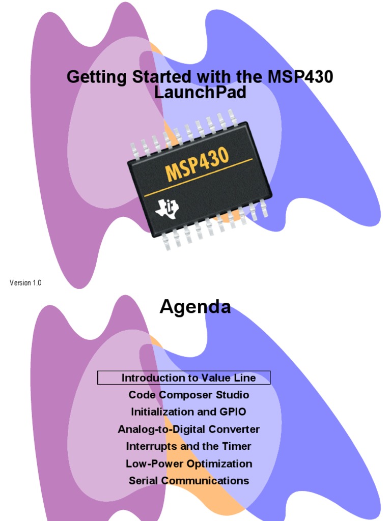 Getting Started With The Msp430 Launchpad | PDF | Microcontroller | Computer Hardware