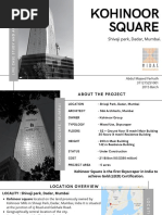 Case Study Kohinoor Square | PDF | Building Engineering | Economic Sectors
