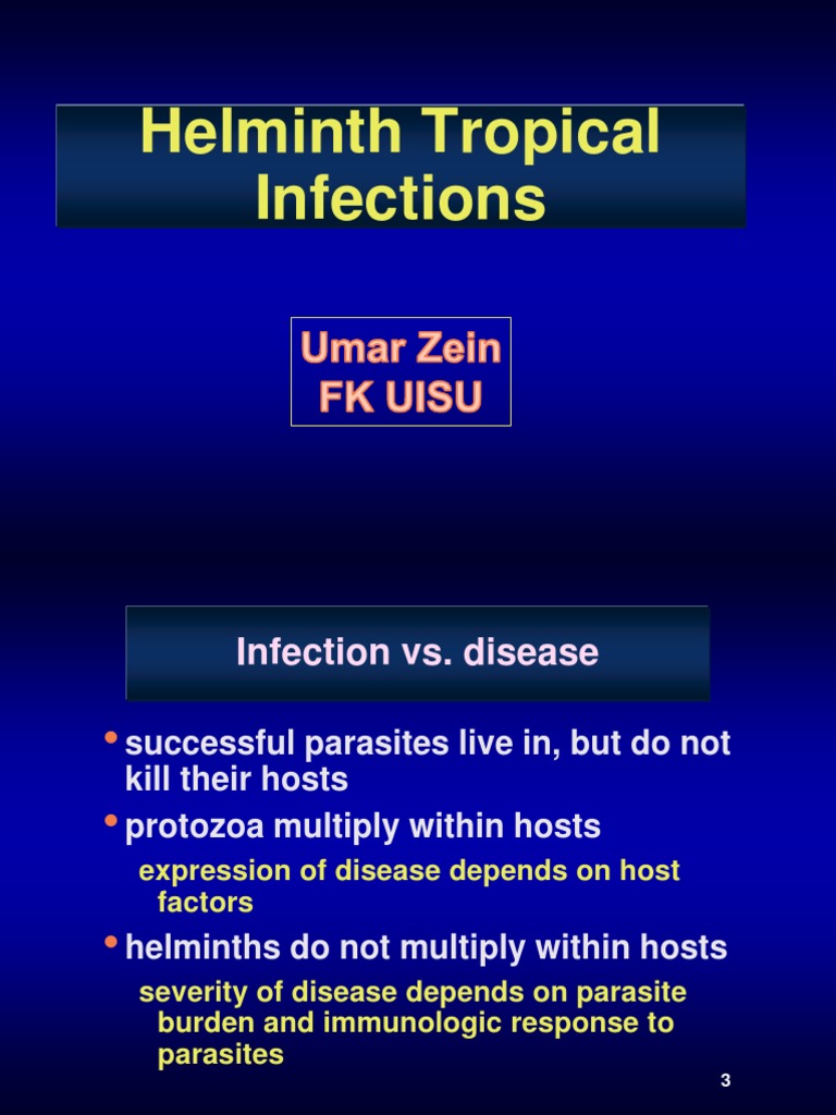 Helminth Infections: Types and Treatment | PDF | Parasitology | Immunology
