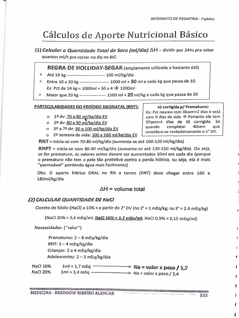 Soro Isotônico | PDF | Especialidades médicas | Medicina Clínica