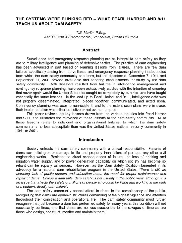 The Systems Were Blinking Red - What Pearl Harbor and 911 Teach Us ...