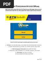 Panduan Lengkap Aplikasi SiKasep | PDF