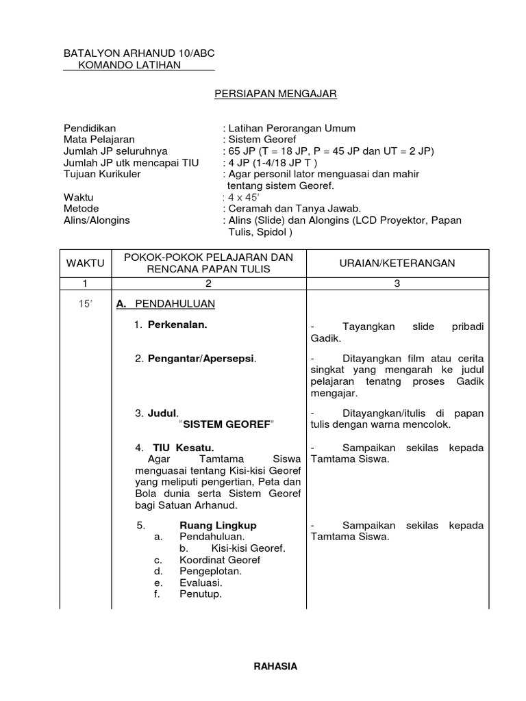 Pengetahuan Georef | PDF