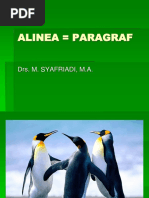 Jenis dan Bentuk Alinea dalam Penulisan | PDF
