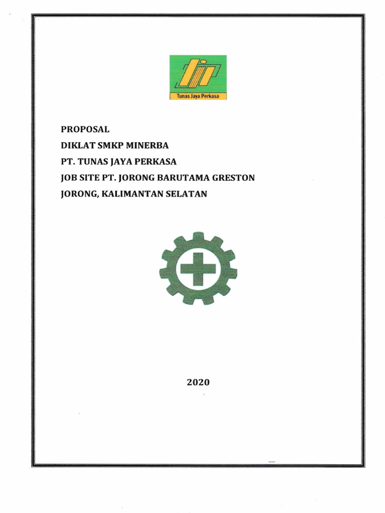 Proposal Diklat SMKP Minerba PDF | PDF