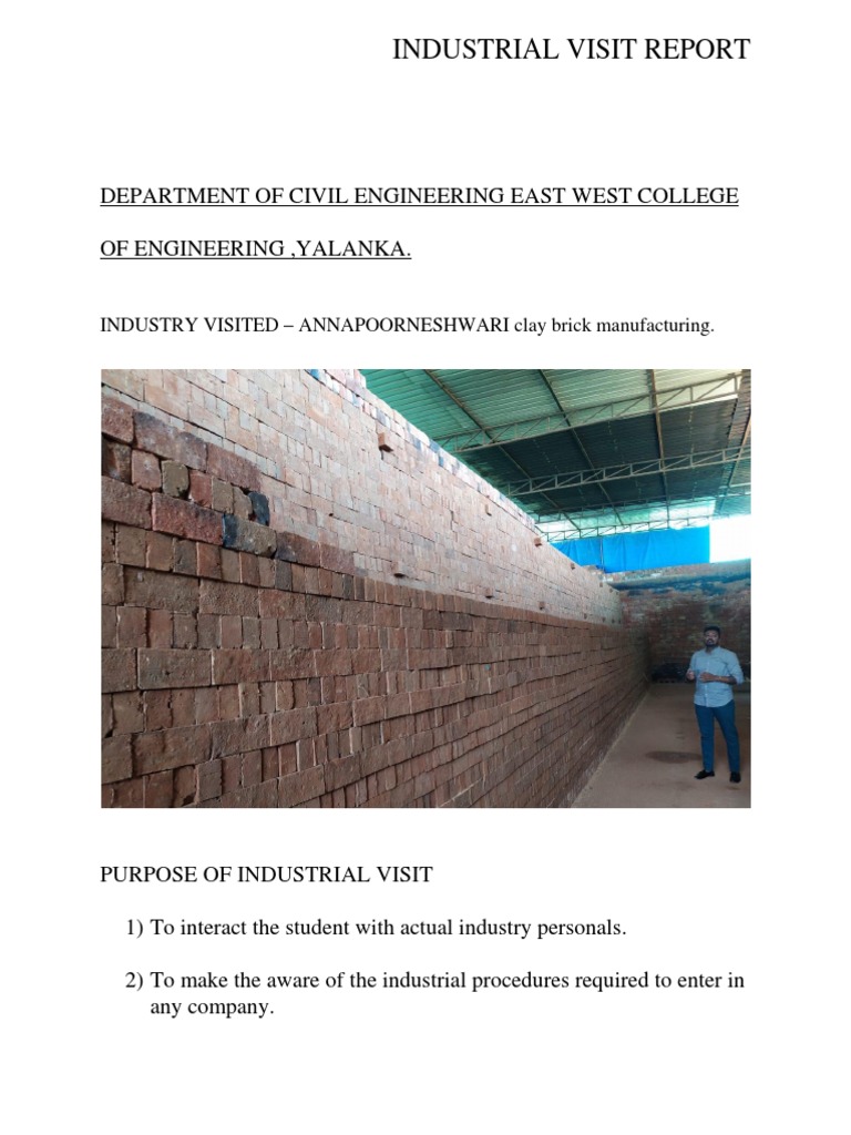 Report On Brick - 1 | PDF | Brick | Clay
