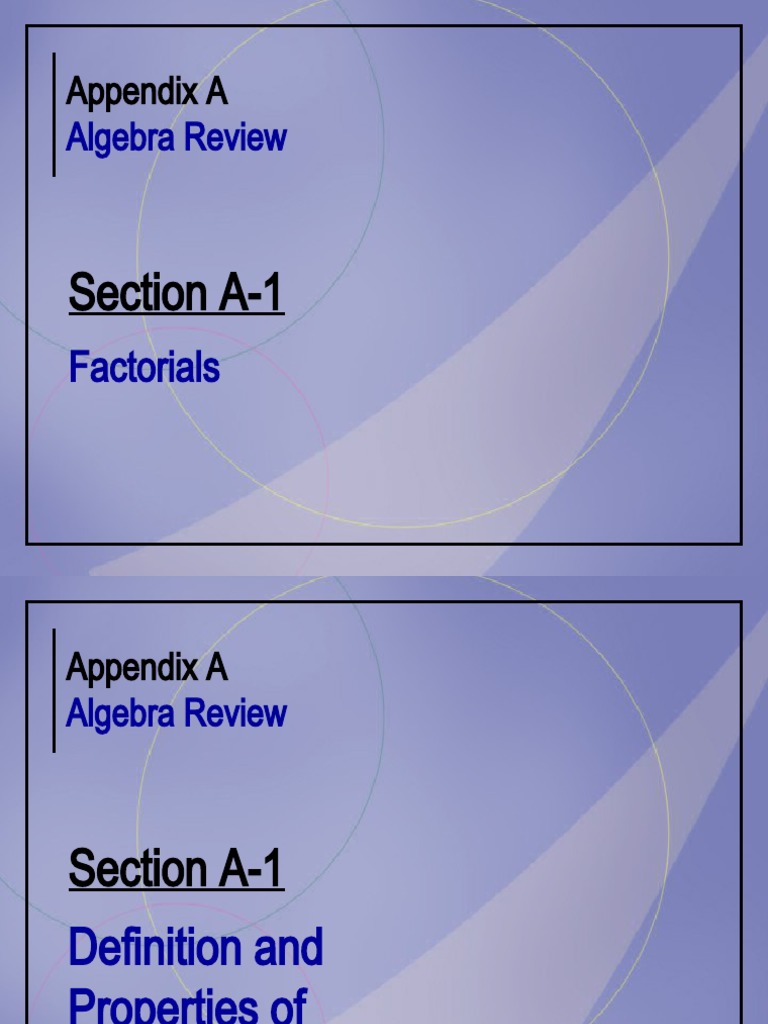 Appendix A: Algebra Review | PDF | Cartesian Coordinate System | Slope