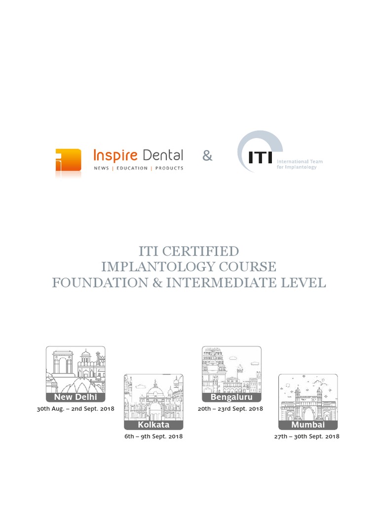 Iti Implant Course 2018 PDF | PDF | Dental Implant | Prosthodontics