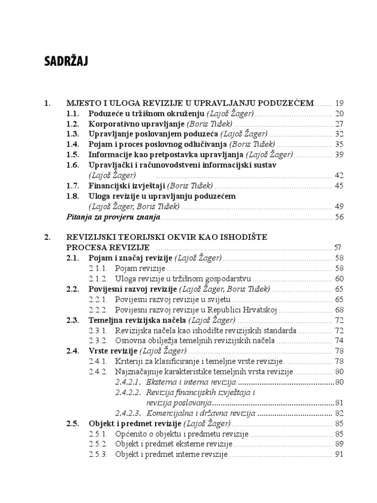 Revizija | PDF