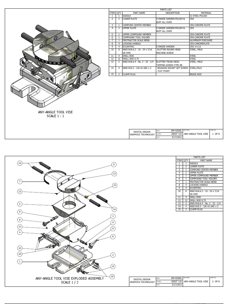 Any - Angle - Tool - Vise PDF | PDF | Drill | Screw