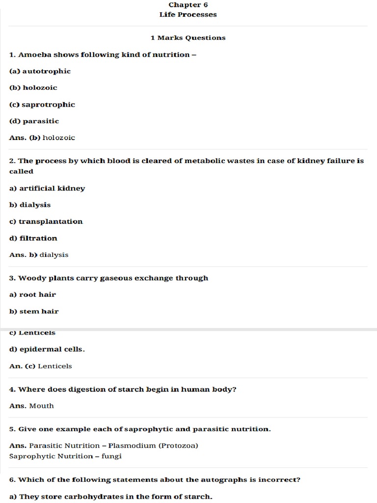 Biology Booster PDF | PDF