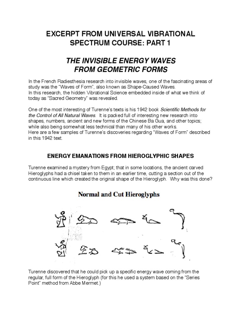 ENERGY EMANATIONS FROM GEOMETRIC SHAPES | PDF | Radioactive Decay | Shape