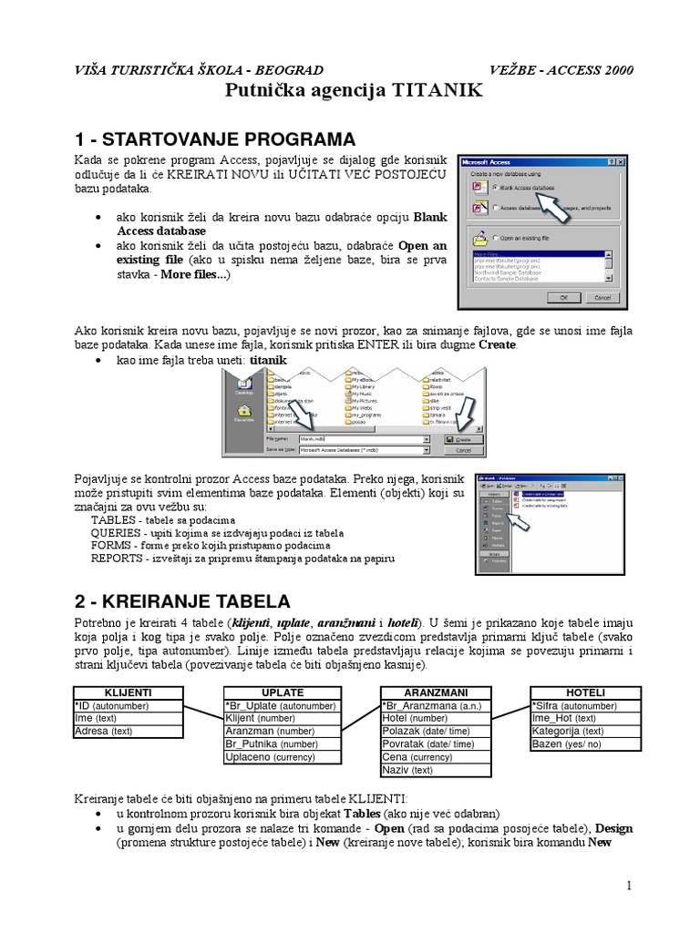 Access Skripta PDF | PDF