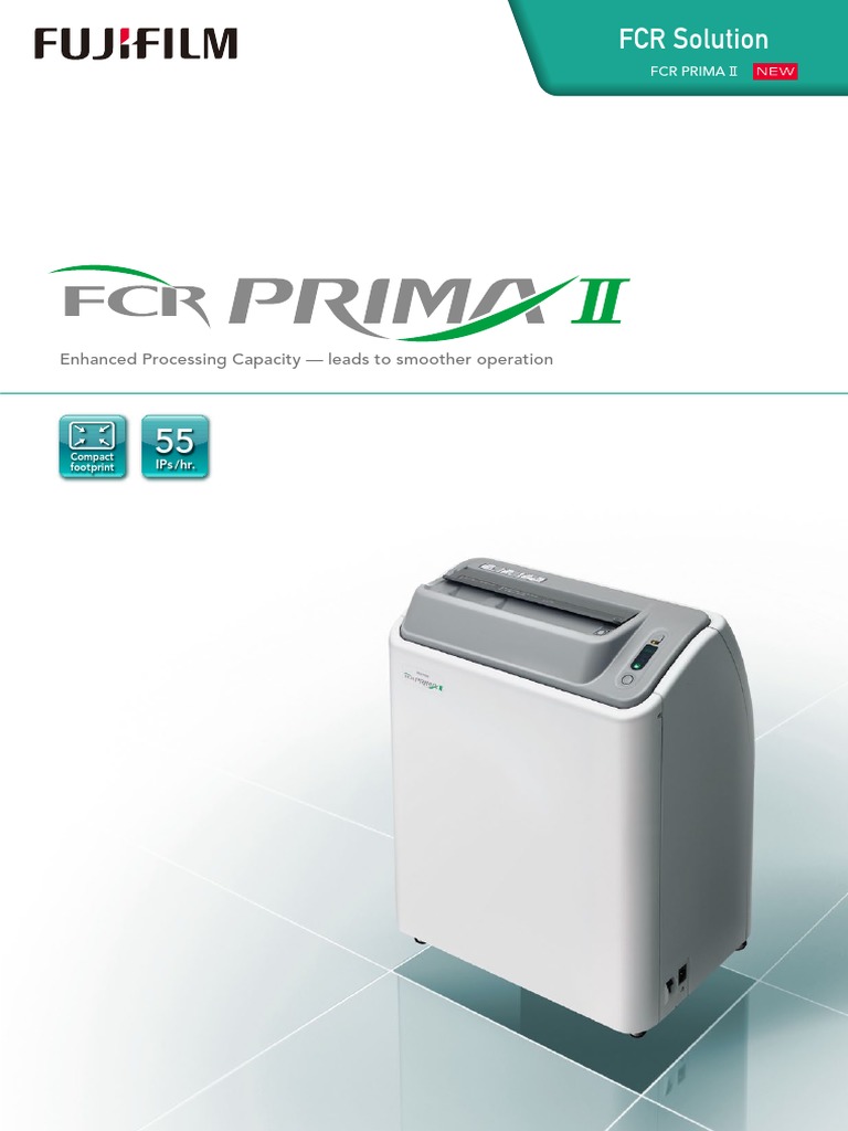 FCR Prima Ii | PDF | Medical Imaging | Imaging