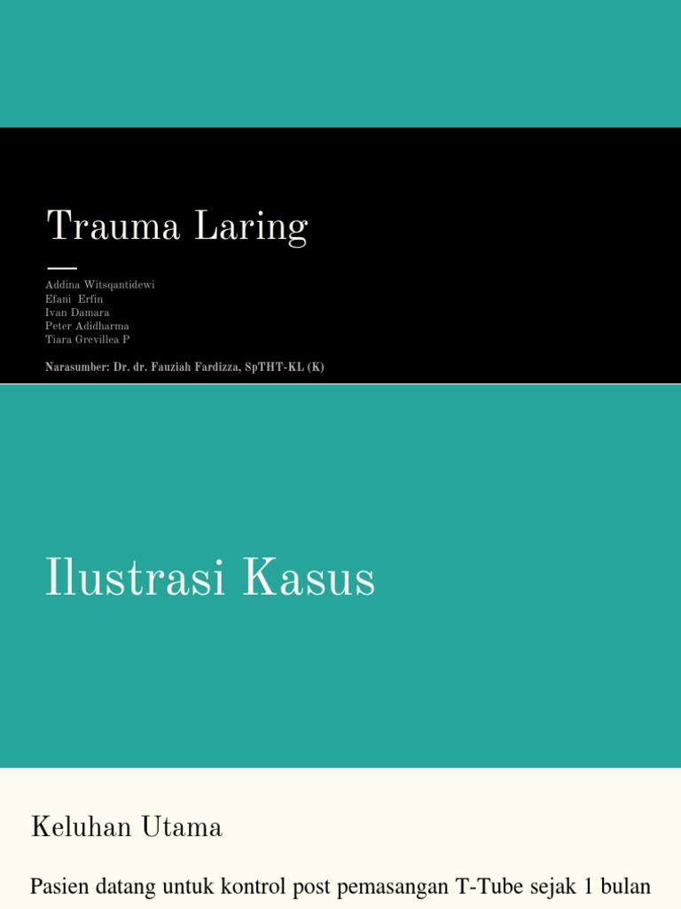 Trauma Laring | PDF