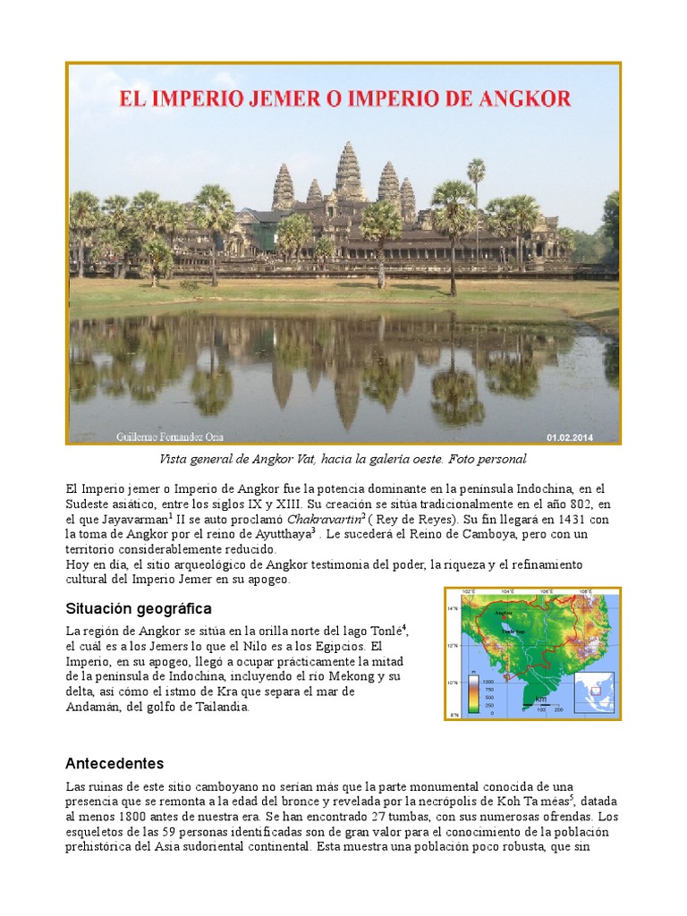 El Imperio Jemer | PDF | Angkor | Jainismo