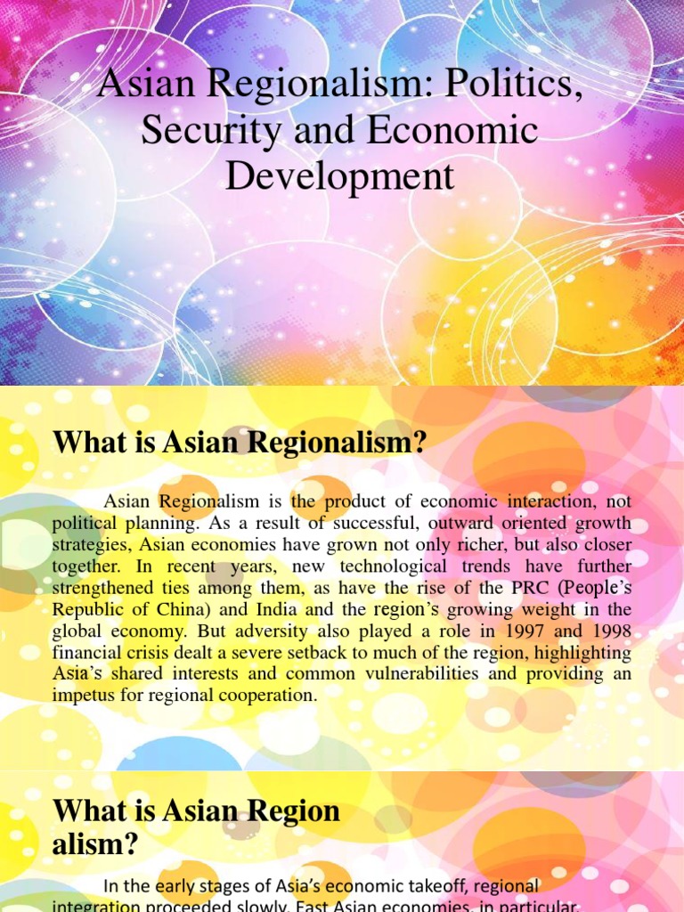 Asian Regionalism | PDF | Association Of Southeast Asian Nations ...