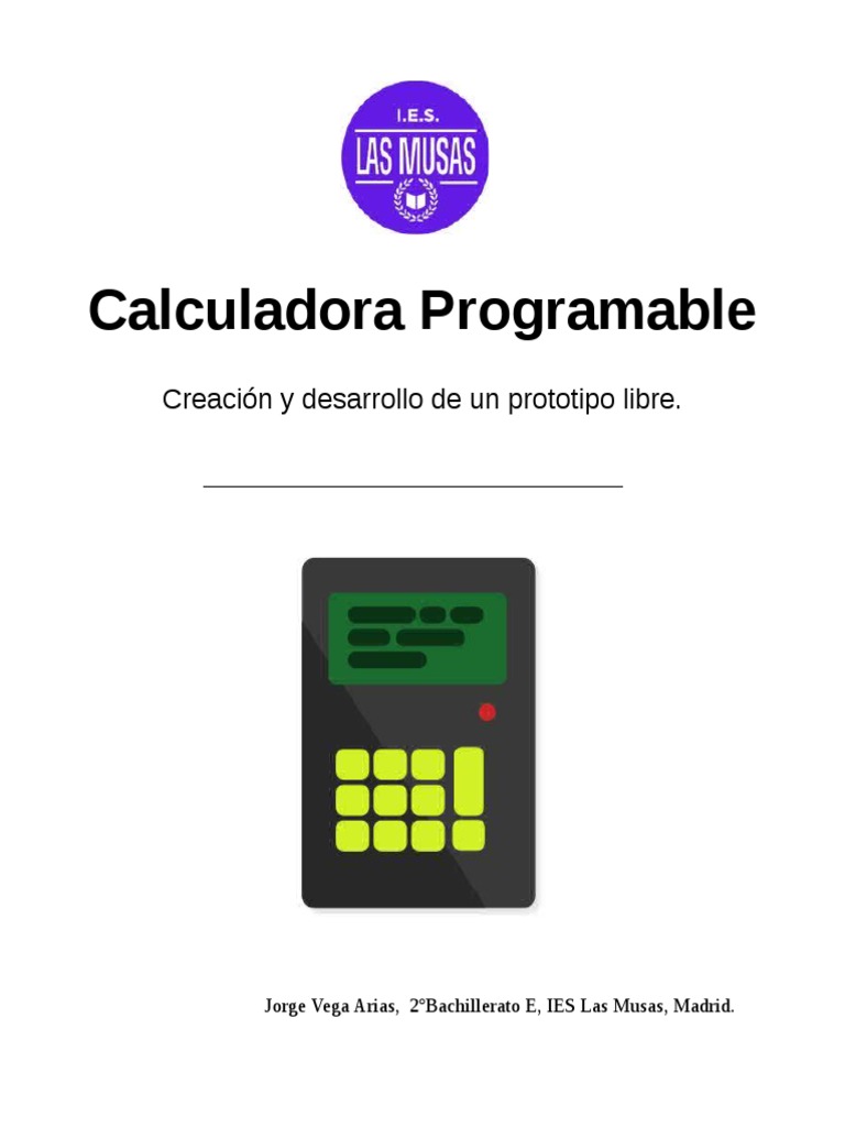 Calculadora Programable en C | PDF | Calculadora | C (lenguaje de ...