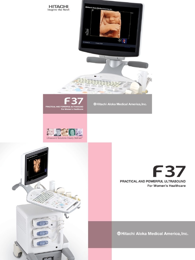 Hitachi Aloka Medical F37 For Womens Health PDF | PDF | Medical ...