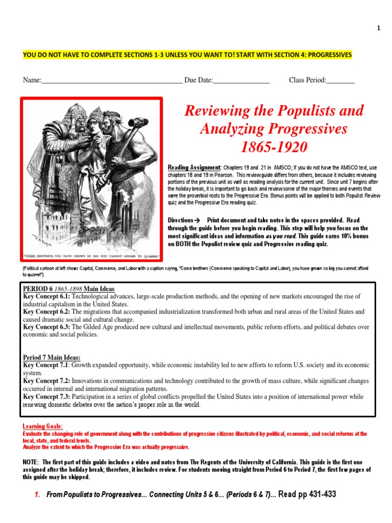 [TITLE]: Analyzing the Roots and Philosophies of the Progressive Era ...