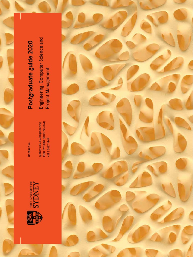 2020 University of Sydney Engineering and Computer Science Postgraduate ...