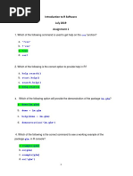 R Programming II 1 Mid Questionbank | PDF | R (Programming Language) | Matrix (Mathematics)