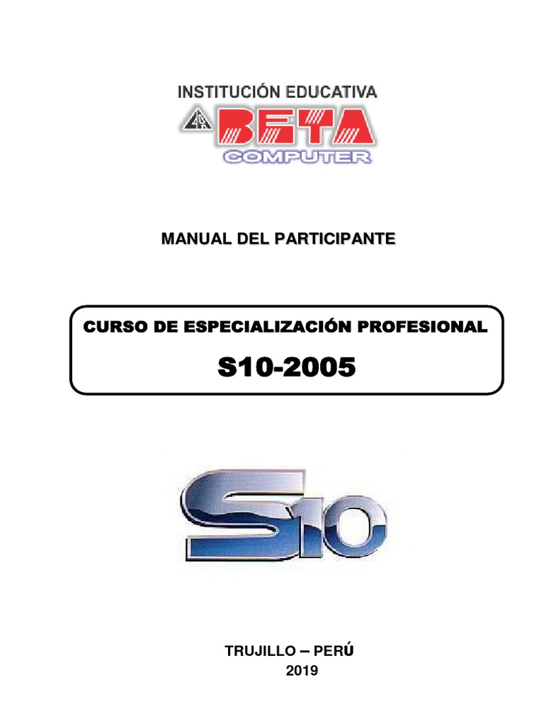 Manual Del Curso S10 Costos y Presupuestos 2005 PDF | PDF | Presupuesto | Microsoft Excel