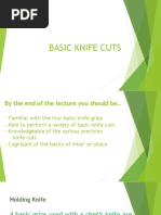 14 Basic Cuts of Vegetables With Sizes | PDF | Cookware And Bakeware | Home