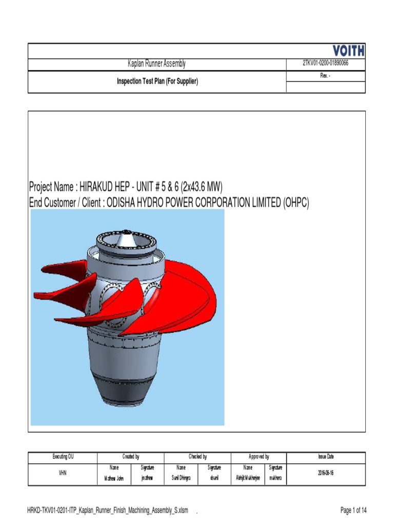 Kaplan Runner Finish Machining Assembly PDF | PDF | Nondestructive ...