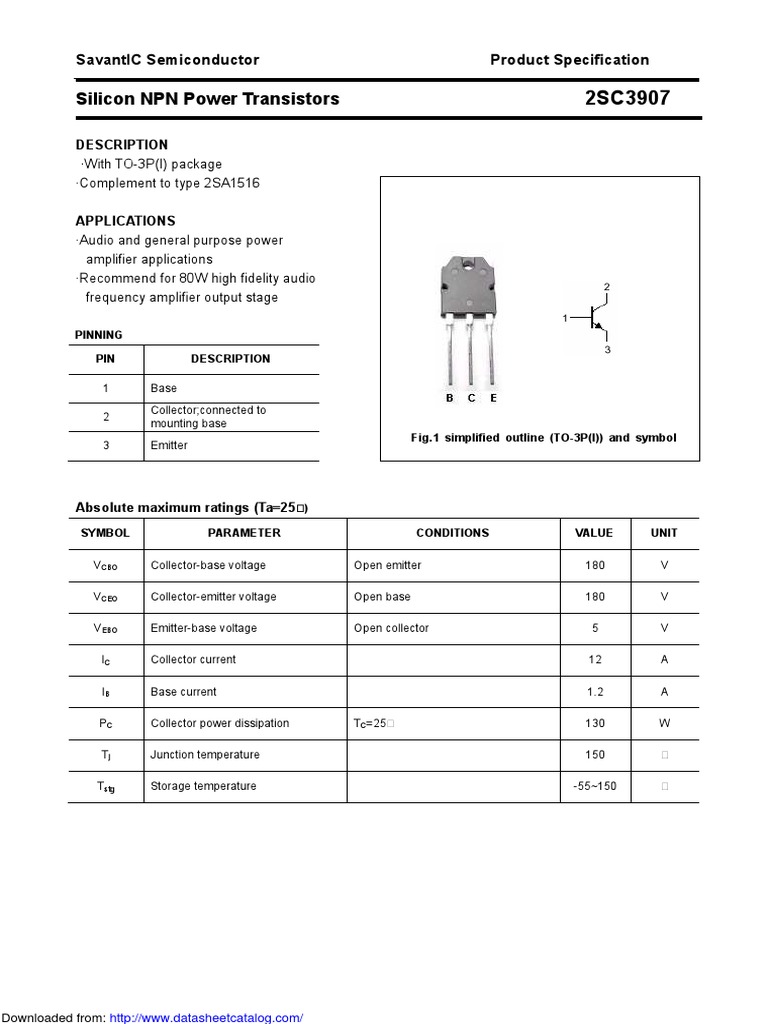 2436 | PDF | Bipolar Junction Transistor | Transistor
