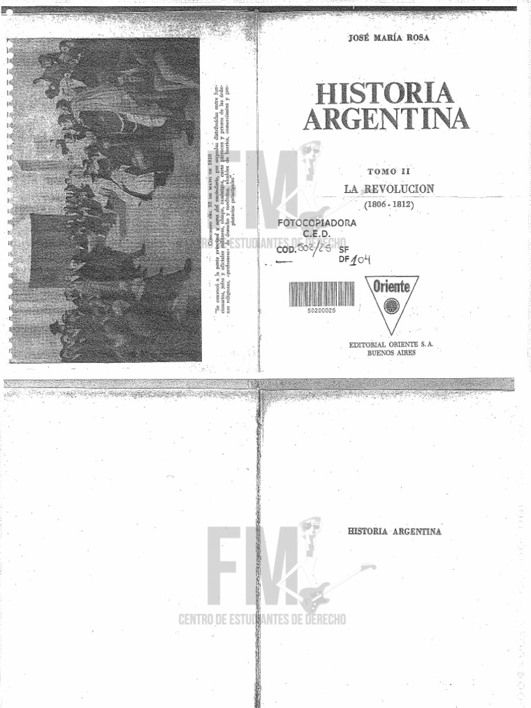 Historia Argentina - Jose María Rosa (Tomo II) PDF | PDF