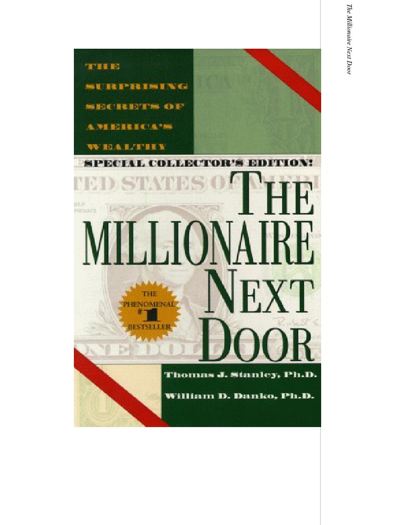 Pub - The Millionaire Next Door PDF | PDF