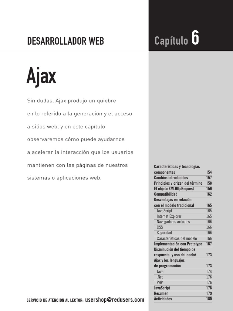 Ajax PDF | PDF | Ajax (Programación) | Script Java
