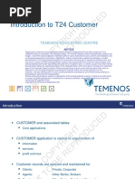 T24 Core Banking System Overview PDF | PDF | Letter Of Credit | Cheque