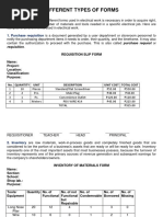 EIM 7-Types of Forms | PDF