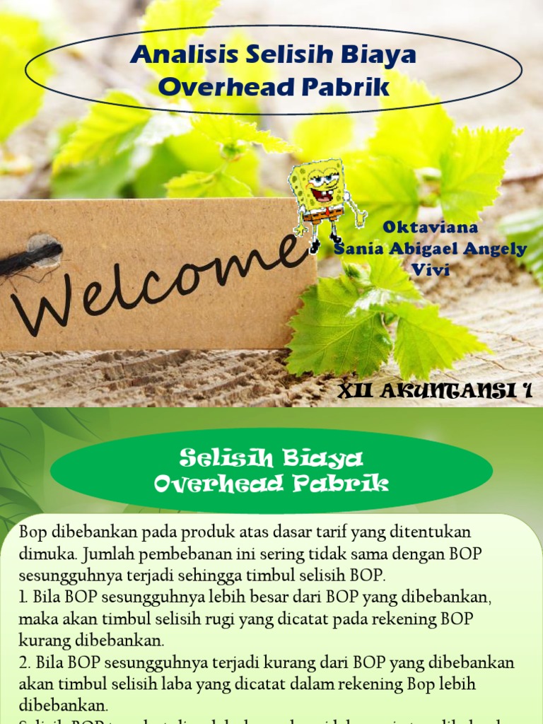 Analisis Selisih Bop | PDF