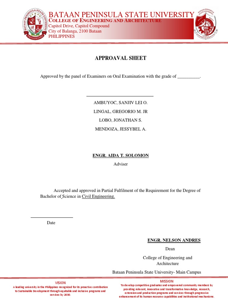 Bsce3g Header Bpsu 2016 | Download Free PDF | Inquiry | Vocational ...