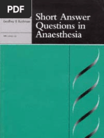Textbook of Anaesthesia | PDF