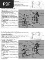 Parts of A Sewing Machine Answer Key | PDF