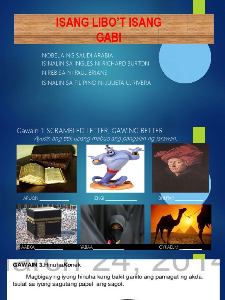 Isang Libo't Isang Gabi | PDF